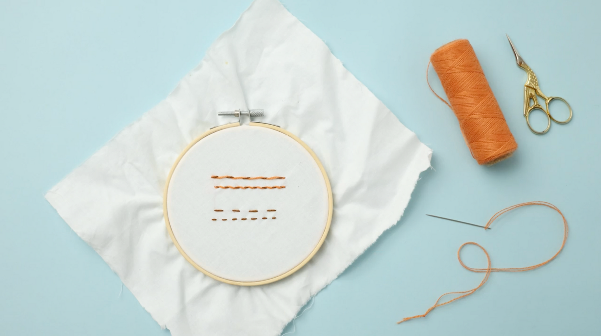 Running Whip Stitch Tutorial: Step-By-Step Embroidery Instructions – Zollie