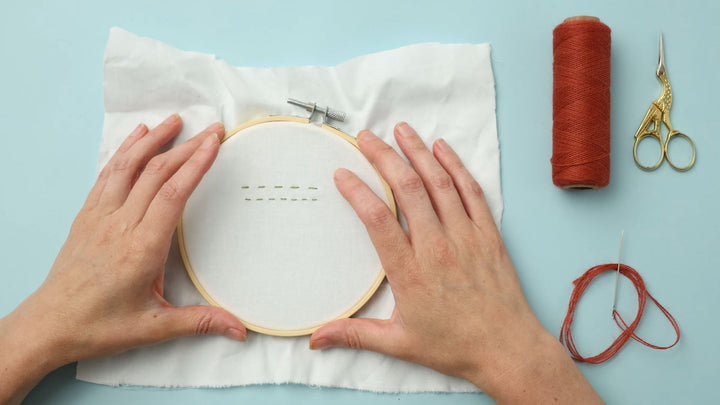 Running Stitch Tutorial: Step-By-Step Embroidery Instructions – Zollie