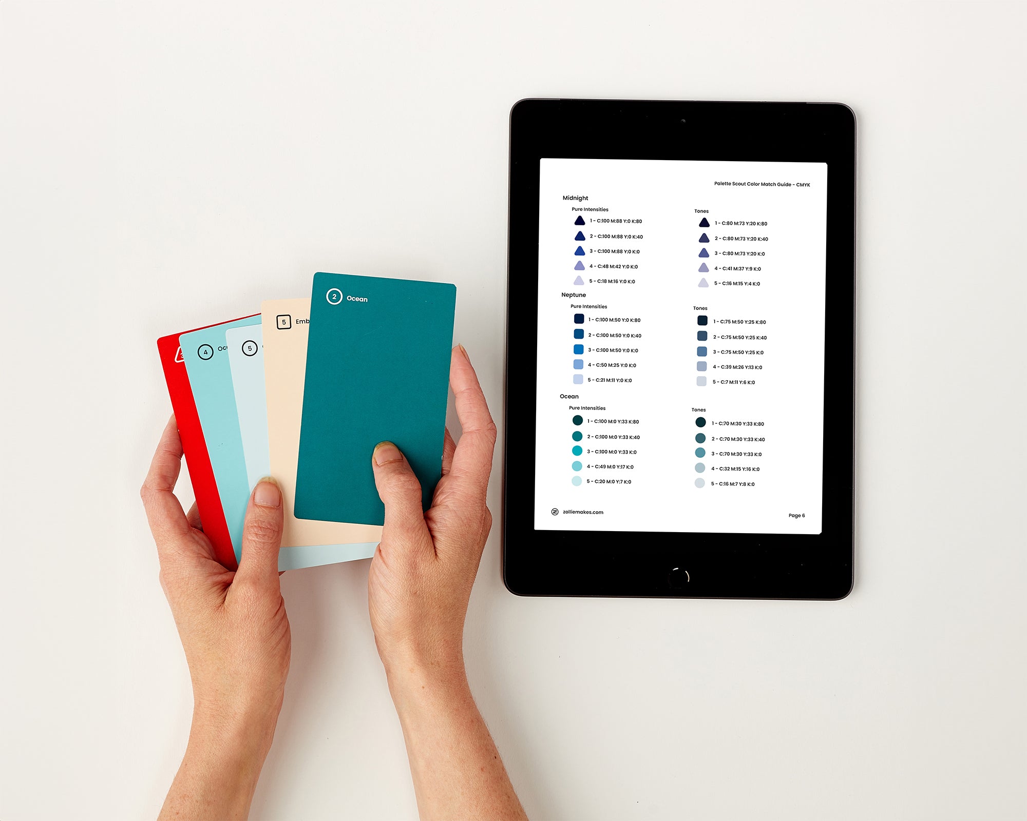 Palette Scout Color Match Guides – Zollie