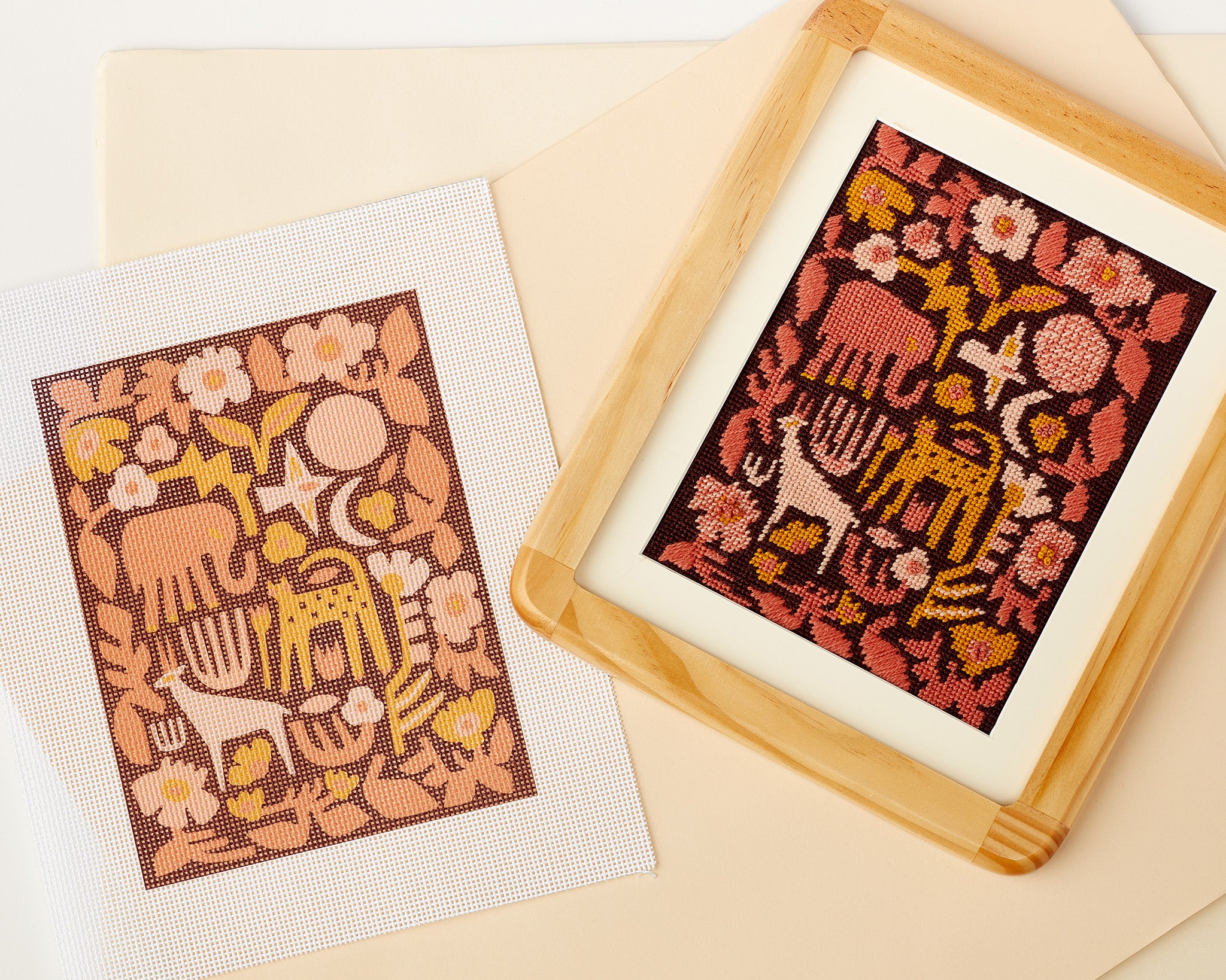 Wild Cat Needlepoint Pattern Collection – Zollie