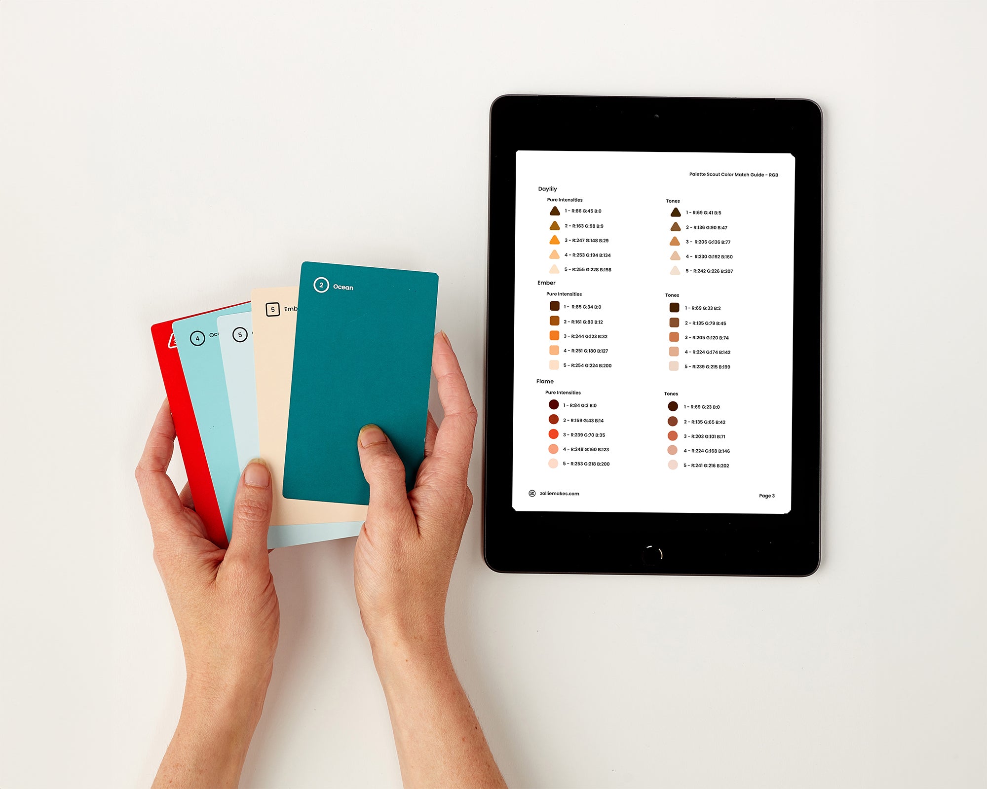 Palette Scout Color Match Guides – Zollie